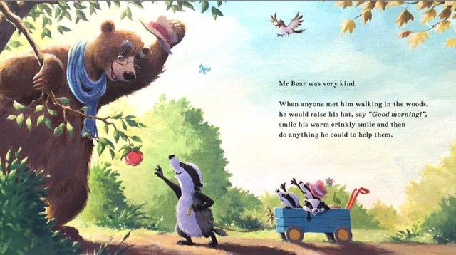 STORYWRAPS: "Kind Mr. Bear" - a bookwrap