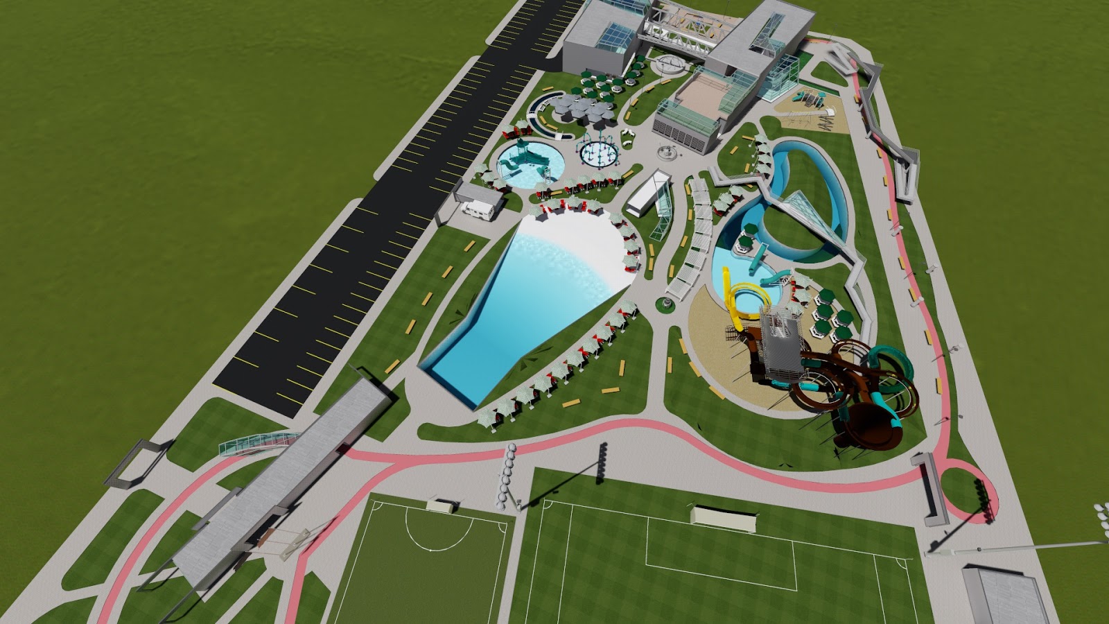 Proyecto parque Acuático y Deportivo