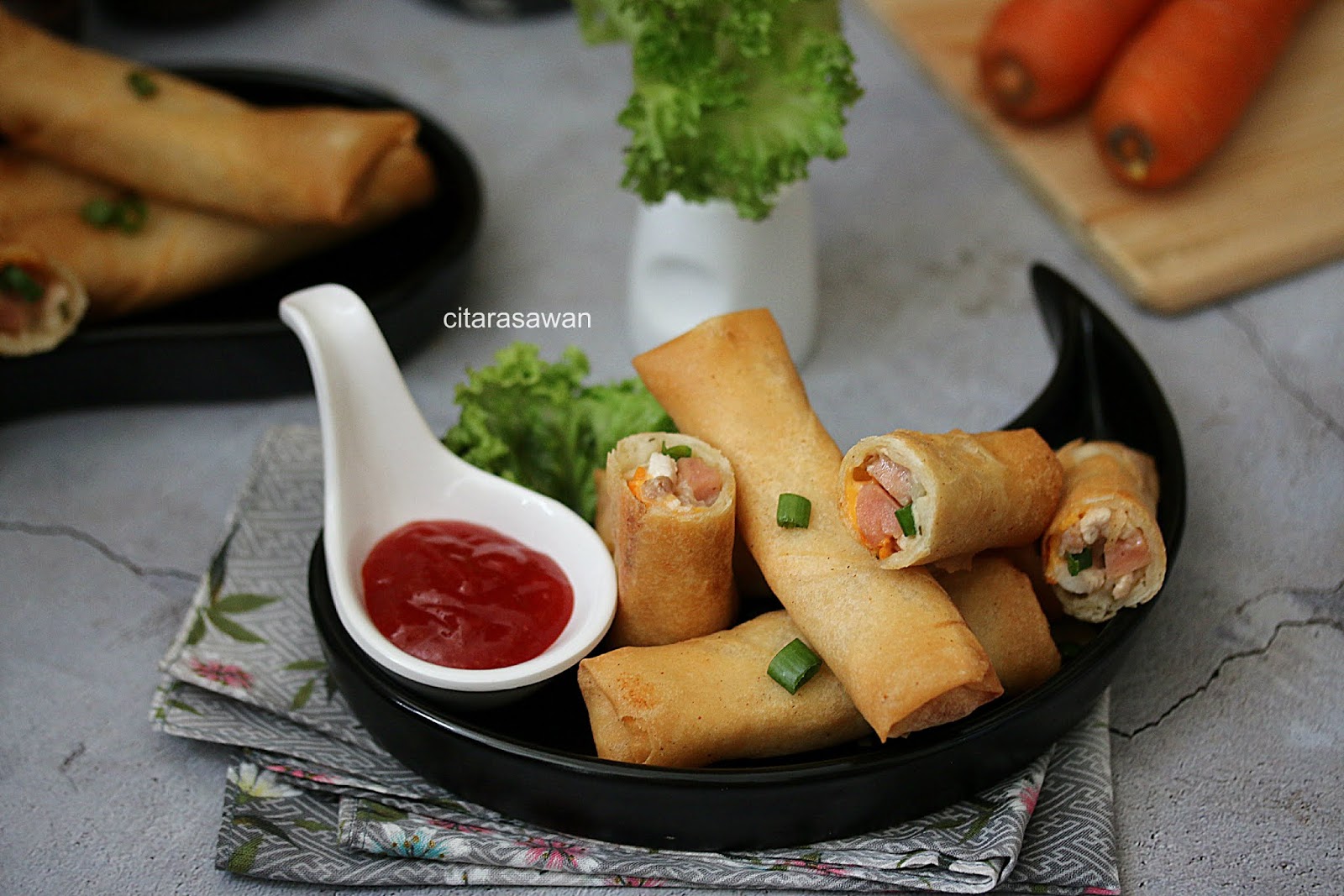 Popia Carbonara ~ Resepi Terbaik