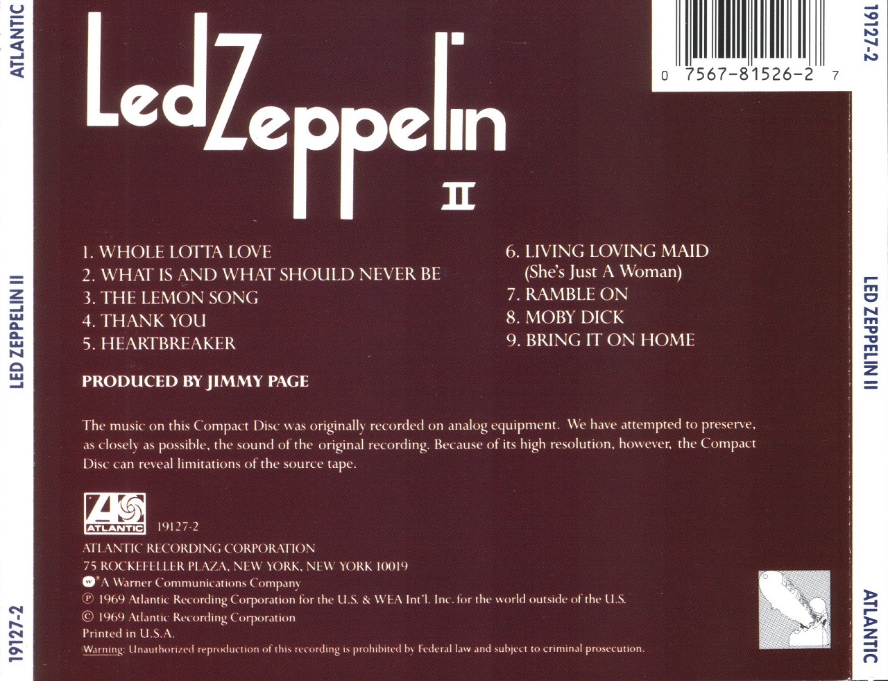 On The Road Again: Led Zeppelin "Led Zeppelin II"