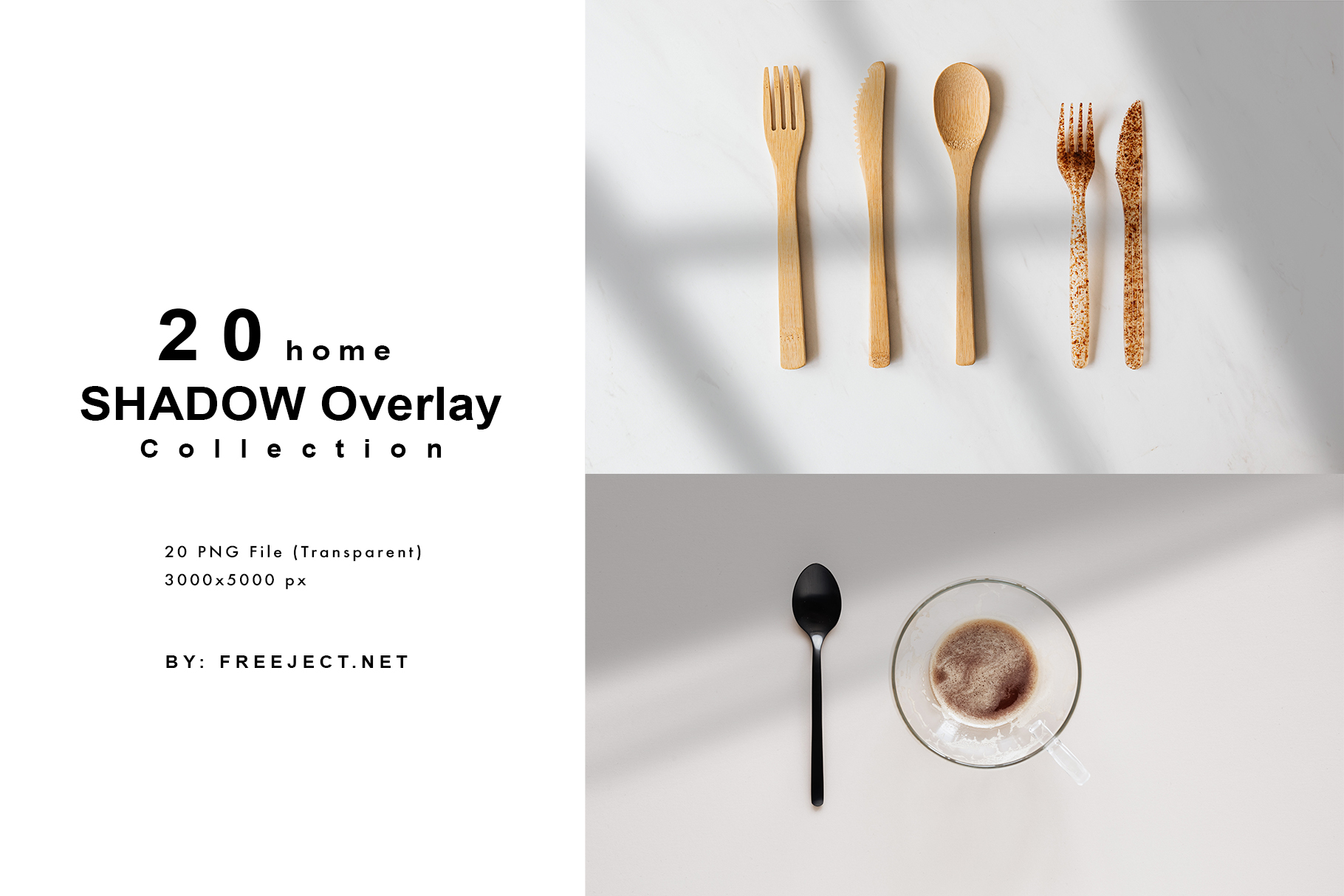 Free Download DEMO 4 Shadow Overlay Collection for Instant Photo Effect