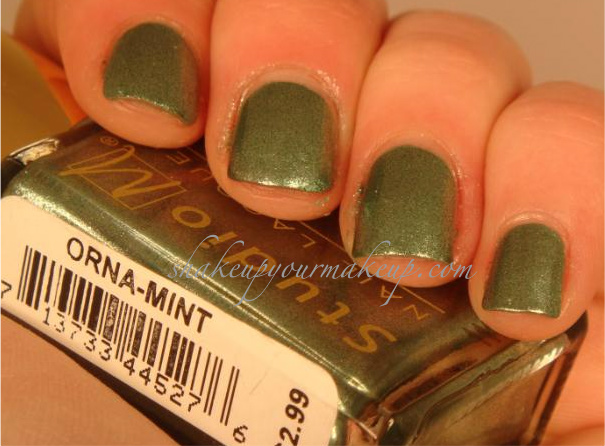 MakeUp Addicted: NOTD: Studio M (for Meijer) Nail Lacquer in "Orna-Mint"