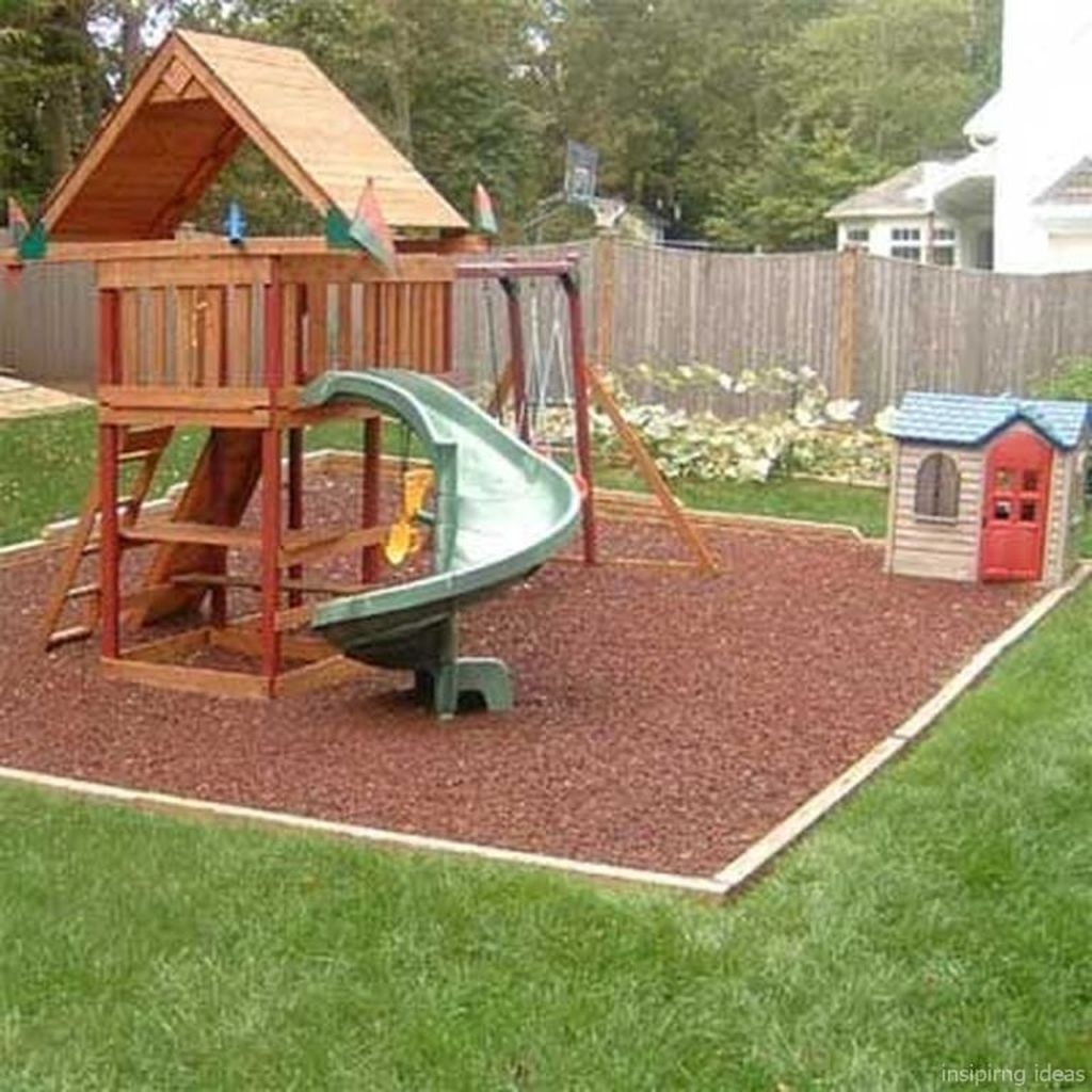 40 Incredible Backyard Playground Kids Design Ideas