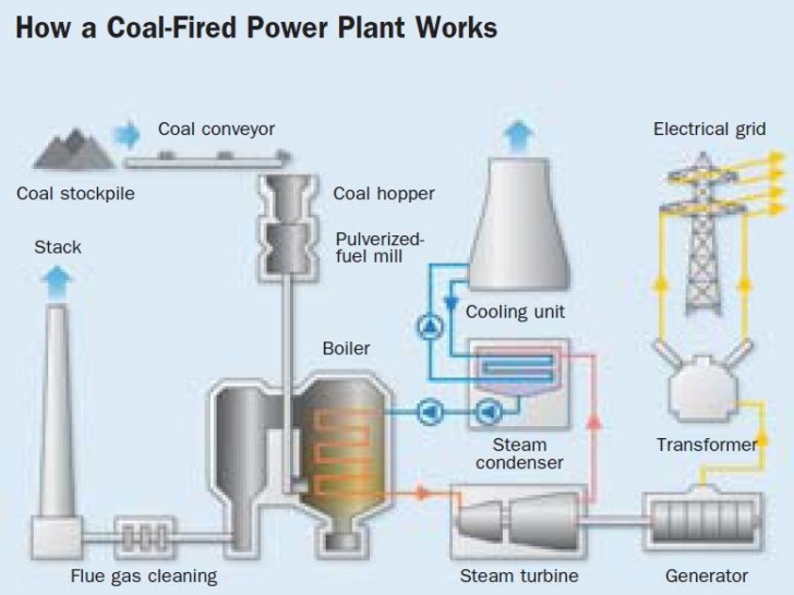 Electric Power Plant Generator
