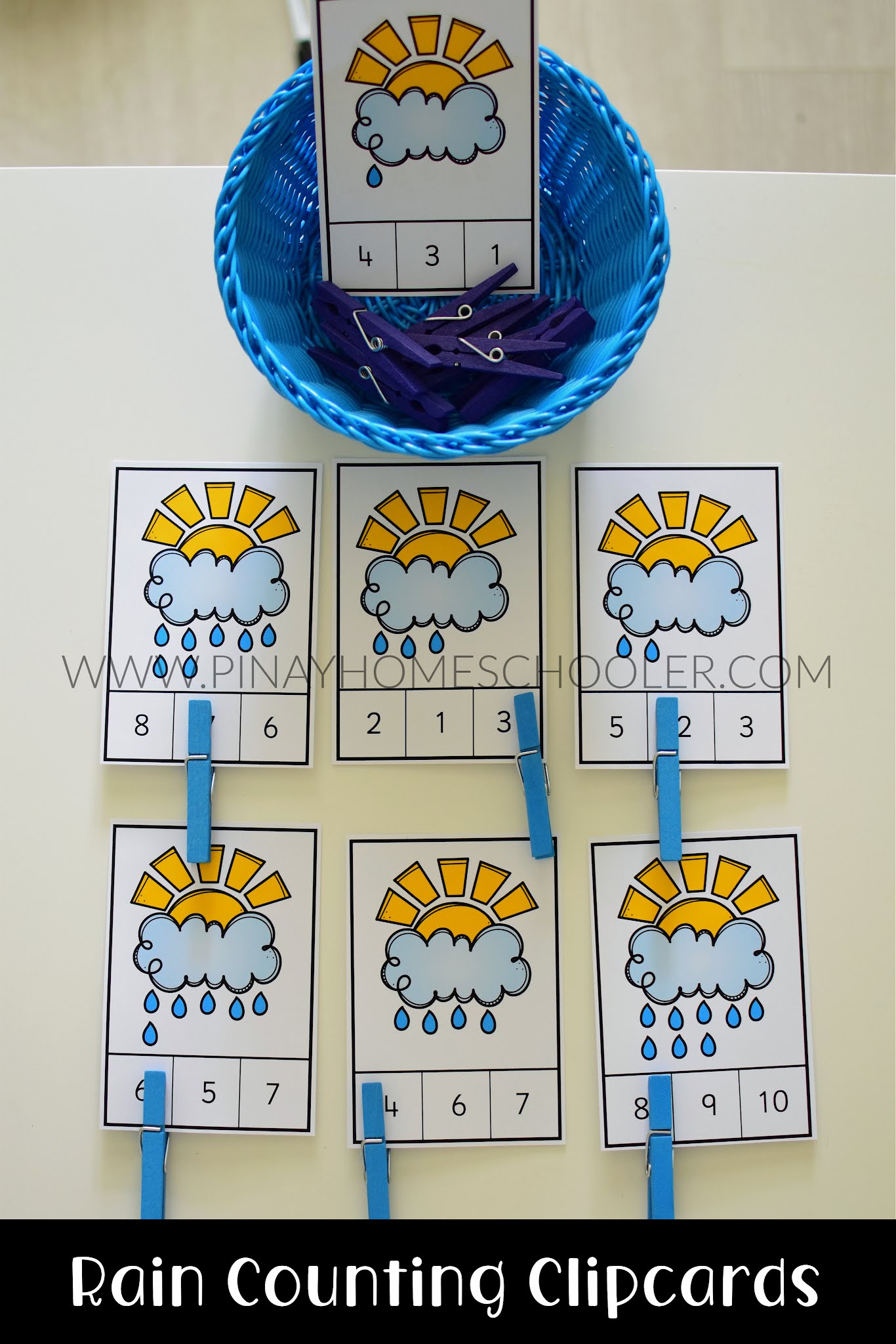 Weather Preschool and Kindergarten Mini Unit | The Pinay Homeschooler