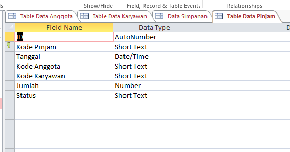MEMBUAT DATABASE KOPERASI SIMPAN PINJAM SEDERHANA - Lutfi_Najmi_STMIK_ERESHA