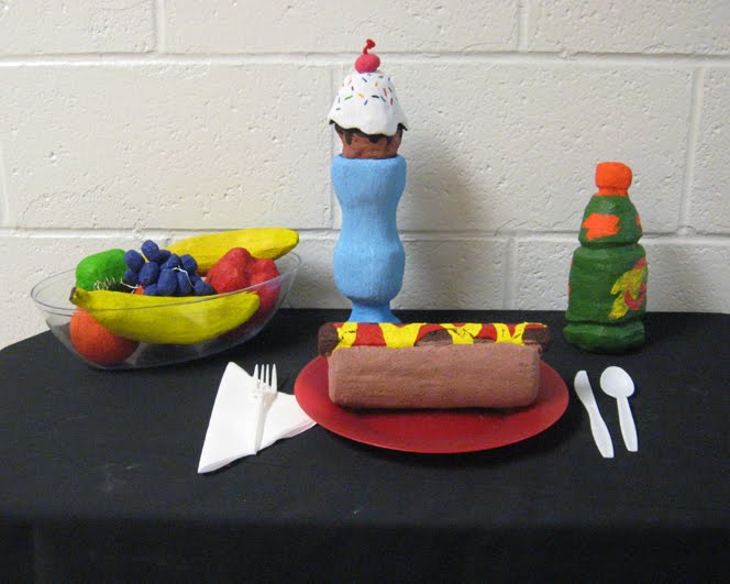 Rowe Junior High ART BLOG: The Balsa Foam Special