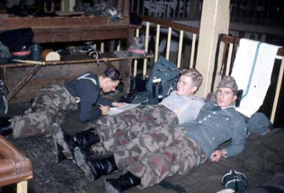 Four Bees: Bundesgrenzschutz Camo Pants, Mil-Tec BDU's