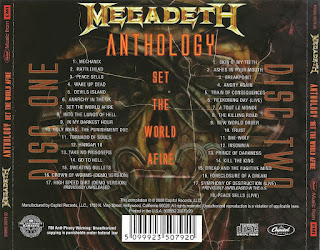 Cries from the Quiet World: Megadeth "Anthology: Set the World Afire"