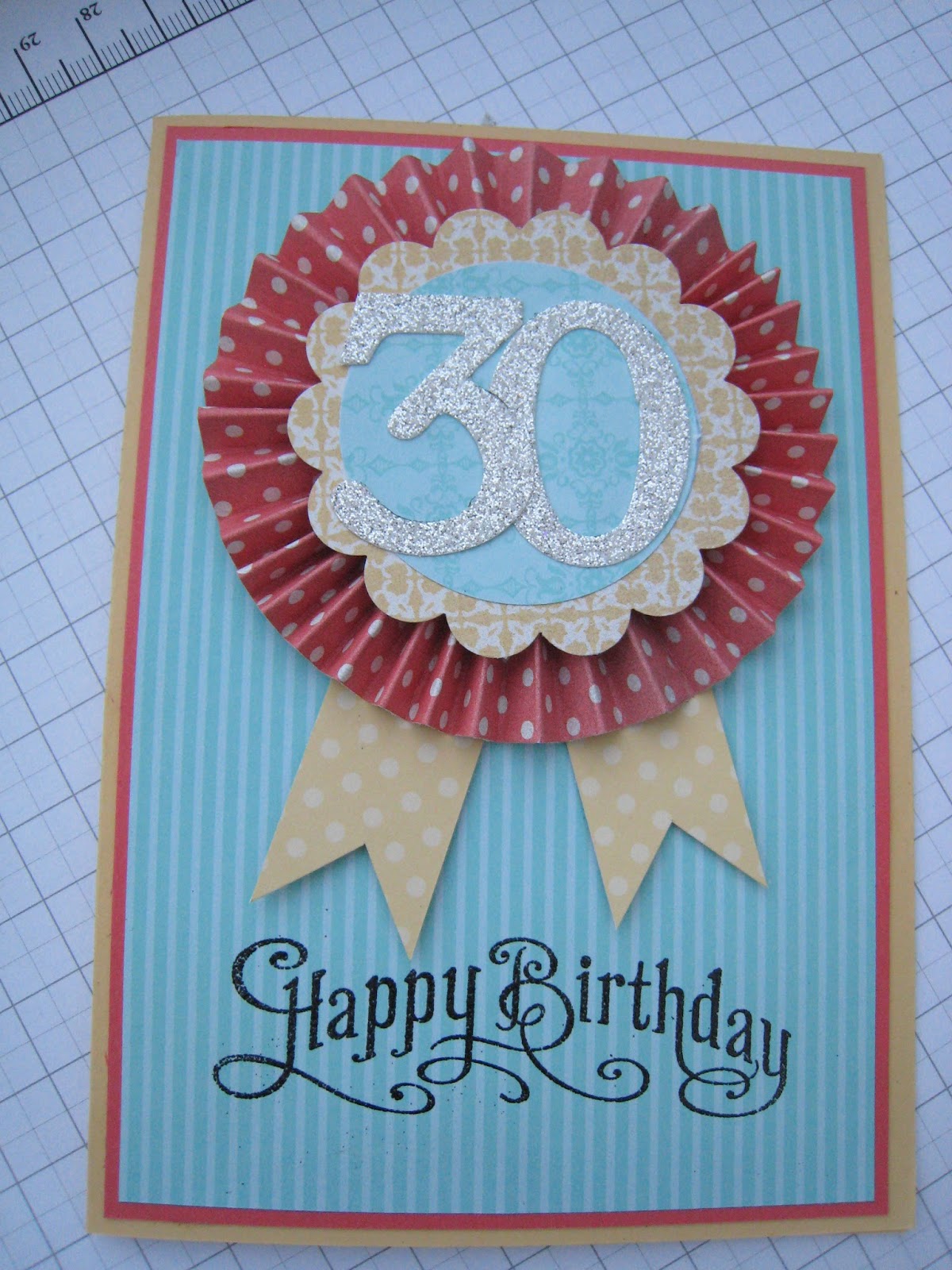 hello stamper: Special Age Cards 30, 40 and 80