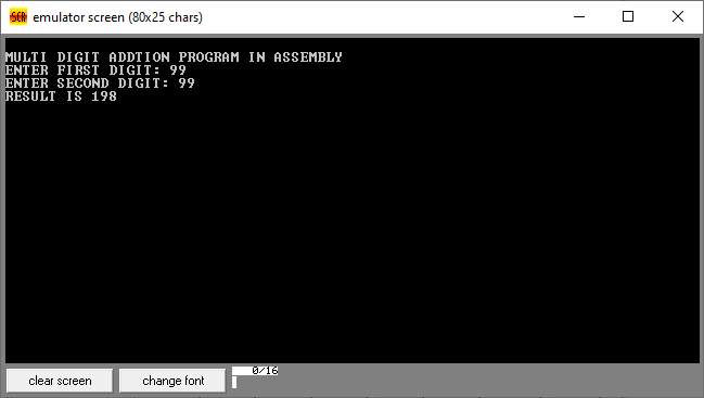 How To Add Two Double Digit Decimal Numbers In 8086 Assembly The Easy Way Engineering Lab