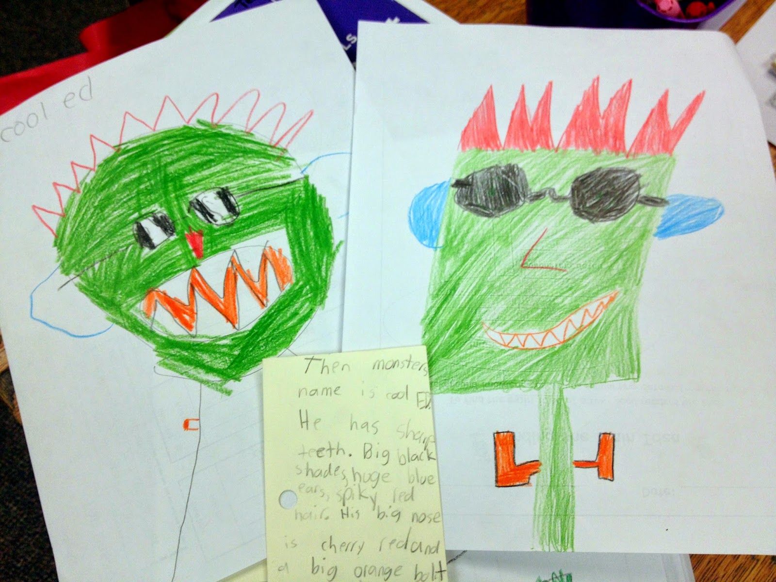 Descriptive Writing 4th Grade - October - SSSTeaching