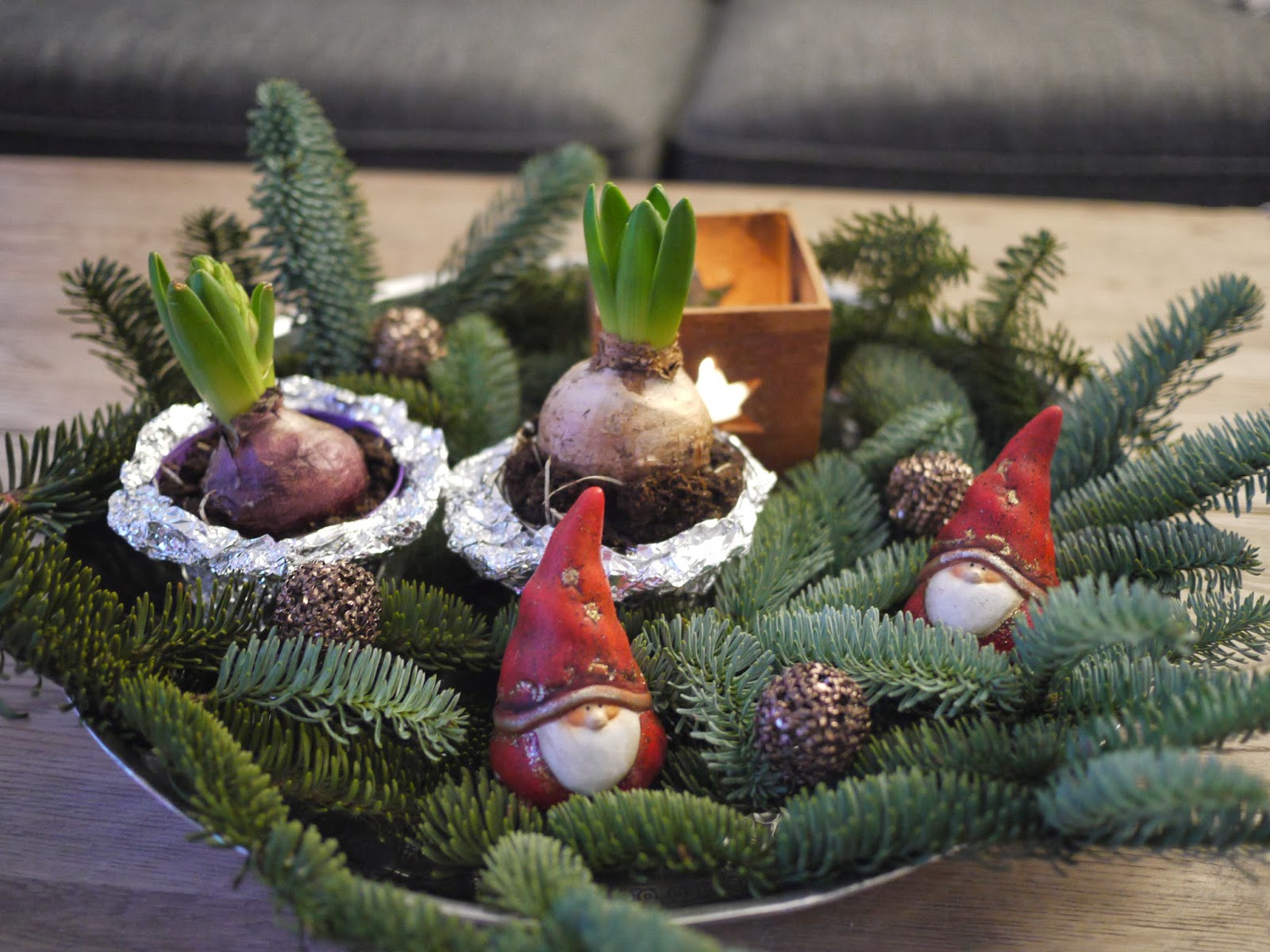 Ingrids boble: Julepyntet hus!