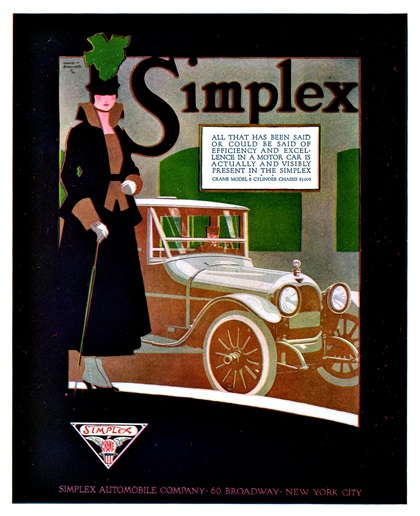 American Auto Emblems: SIMPLEX/CRANE-SIMPLEX