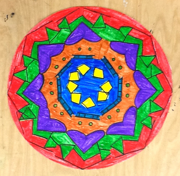 Mrs. Paul's Art Room: Mandala Radial Design
