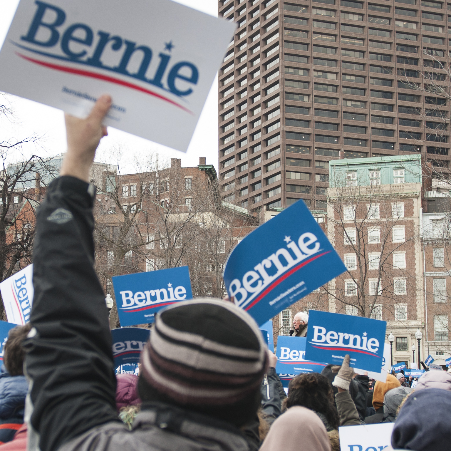 RealidaZ: Bernie Sanders 2020. Boston.
