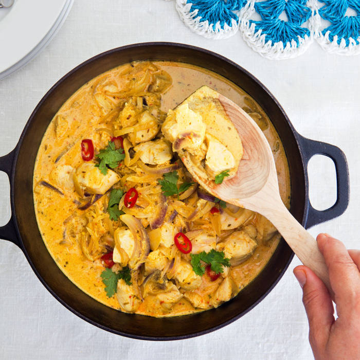 Supergod och enkel kycklinggryta