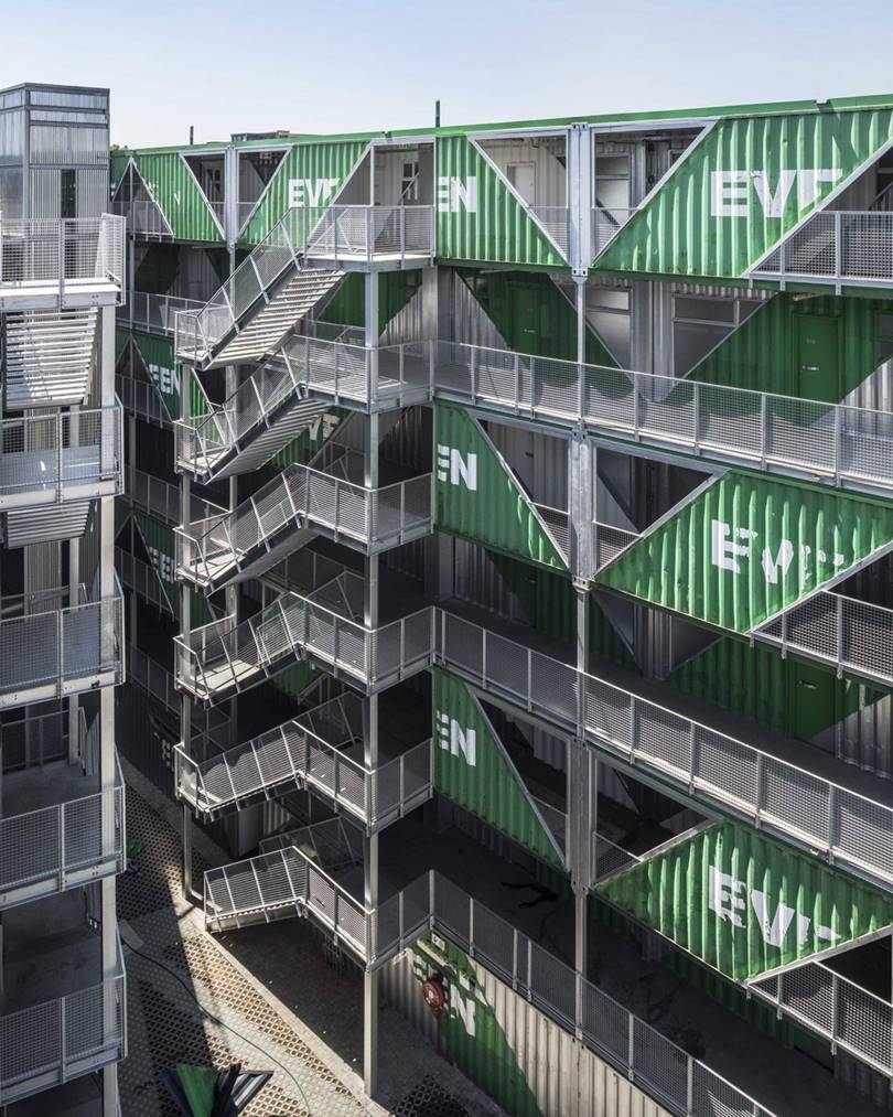 Intermodal Container Building in Johannesburg