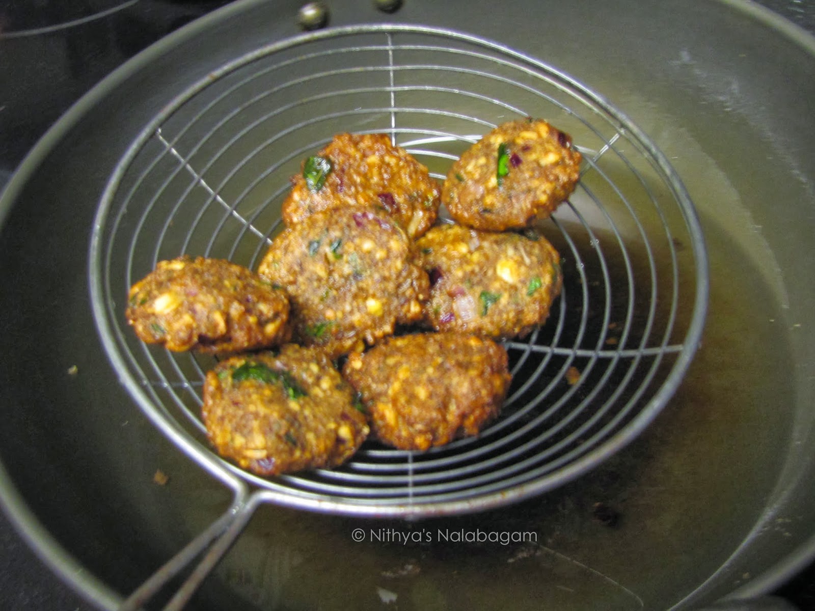 Vazhaipoo Vadai | Banana Flower Recipes |Nithya's Nalabagam