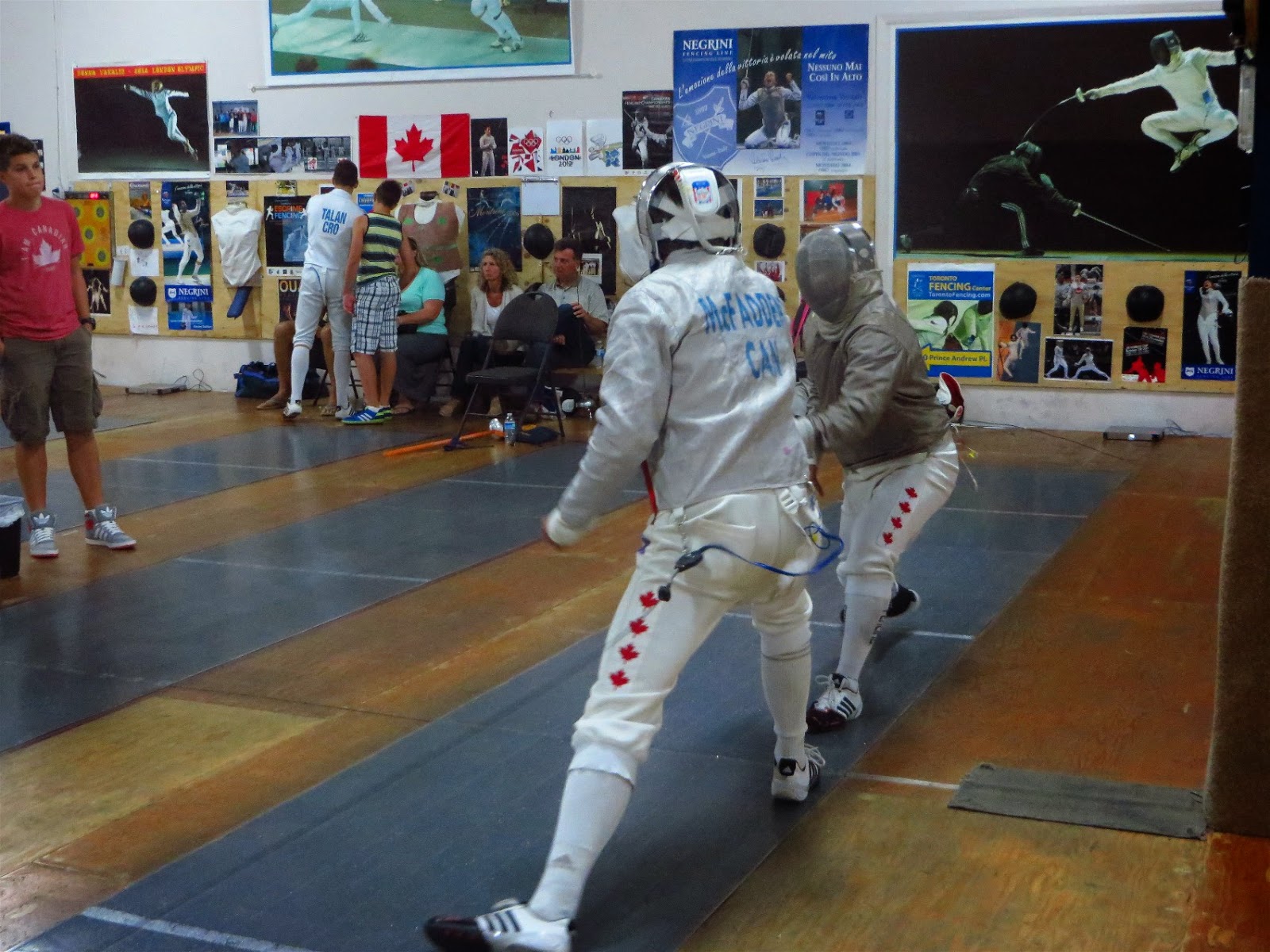 The World of Gord: Fencing in Veterans Sabre at the Toronto Open