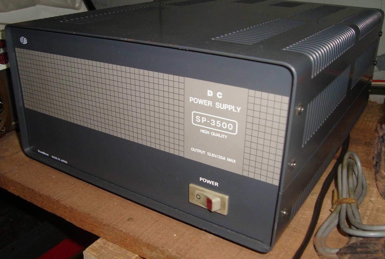 RADIO SELLER: Swallow SP 3500 Power Supply