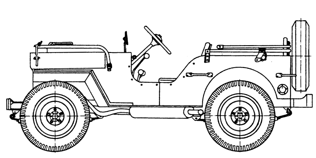 Venom Neko 3D: Creación de un Jeep Willys en 3D: día 1