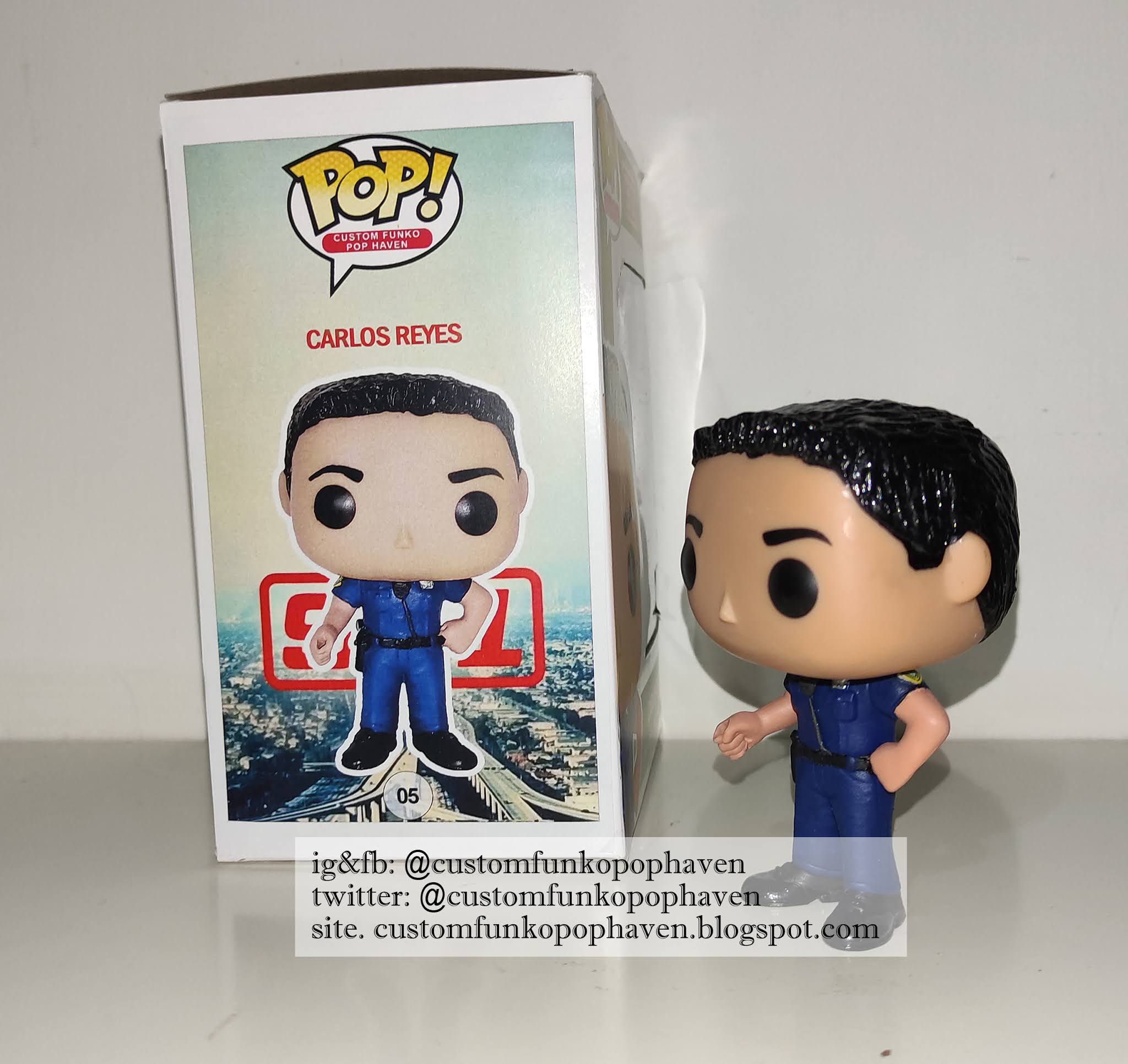 911 Custom Funko Pop Of Carlos Reyes