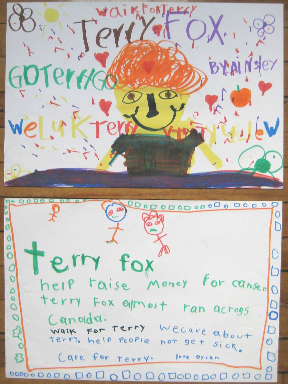 ms. brown's classroom: Terry Fox, Our Hero