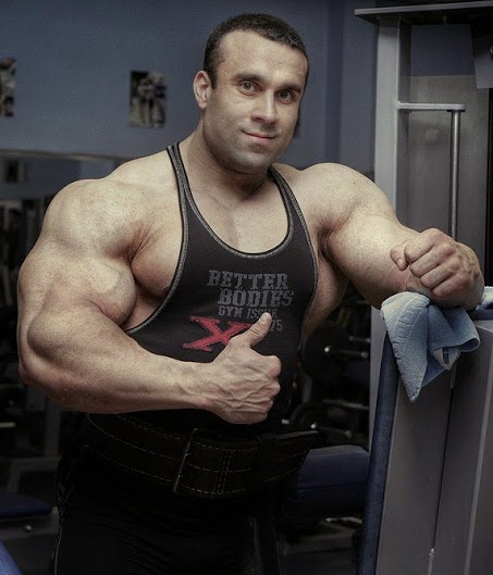 world bodybuilders pictures: russia bodybuilder Sergey Bazarov