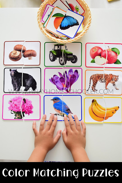 Montessori Inspired Color Printable Materials | The Pinay Homeschooler