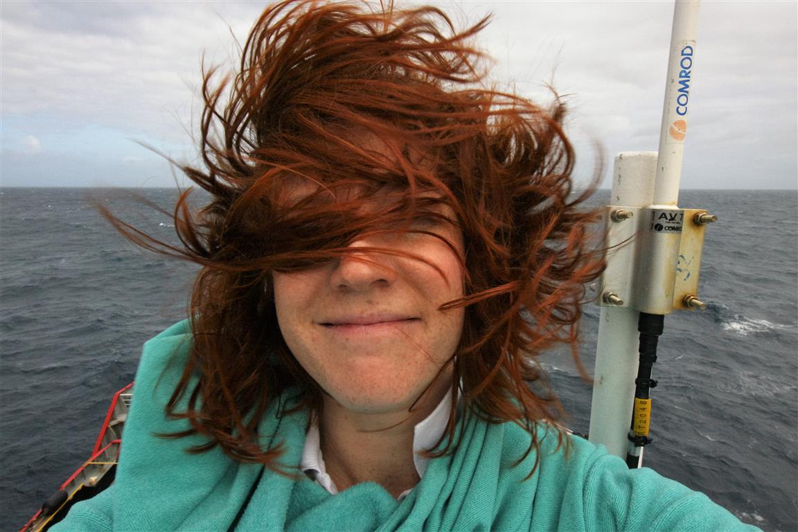 Baby it's Cold Down Here: It's a little bit windy out there...but the ...