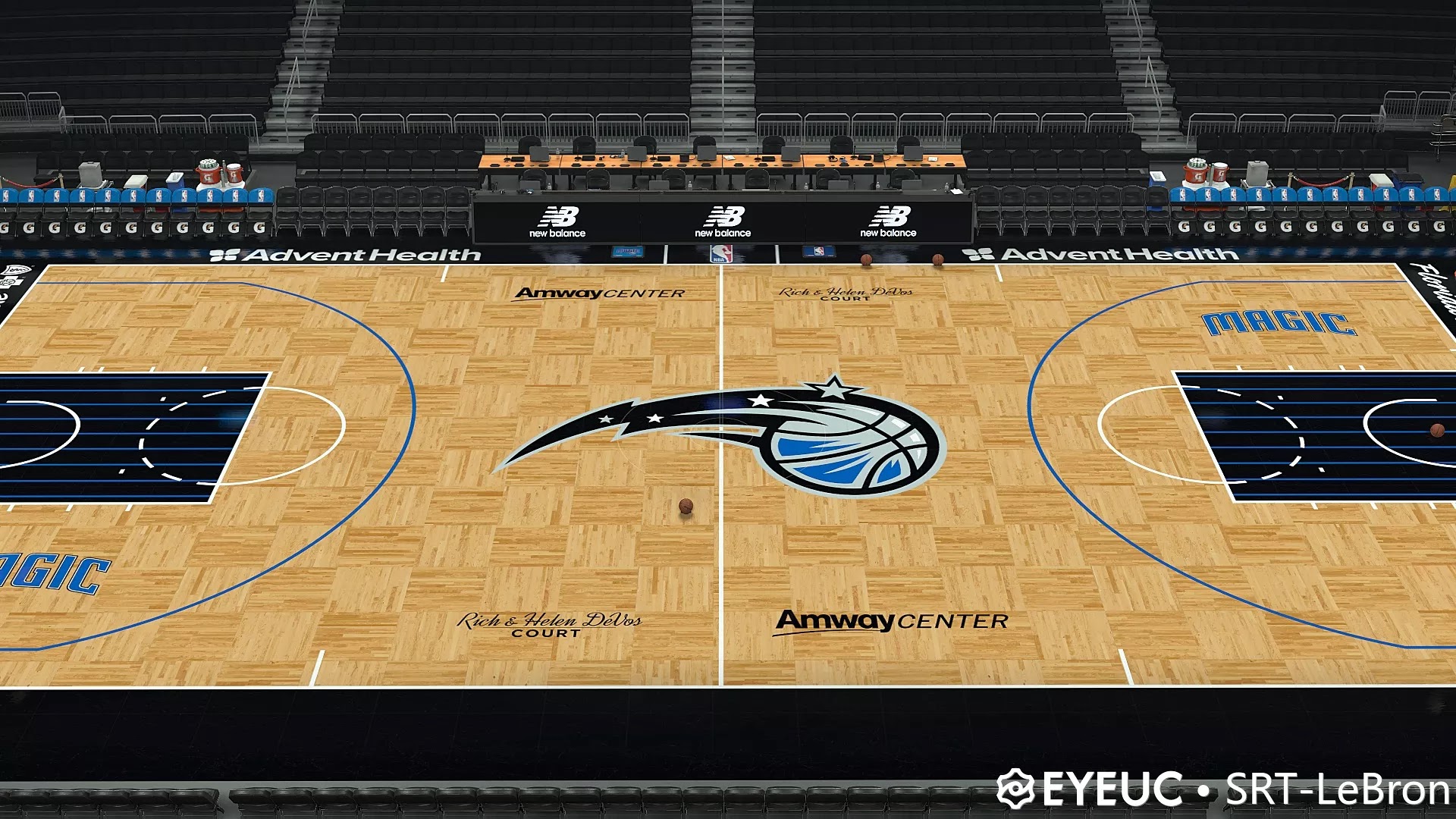 NBA 2K22 2021-22 Orlando Magic Courts Pack (3 Versions) 8K by SRT ...