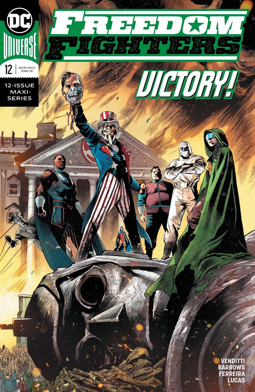 Weird Science DC Comics: Freedom Fighters #12 Review