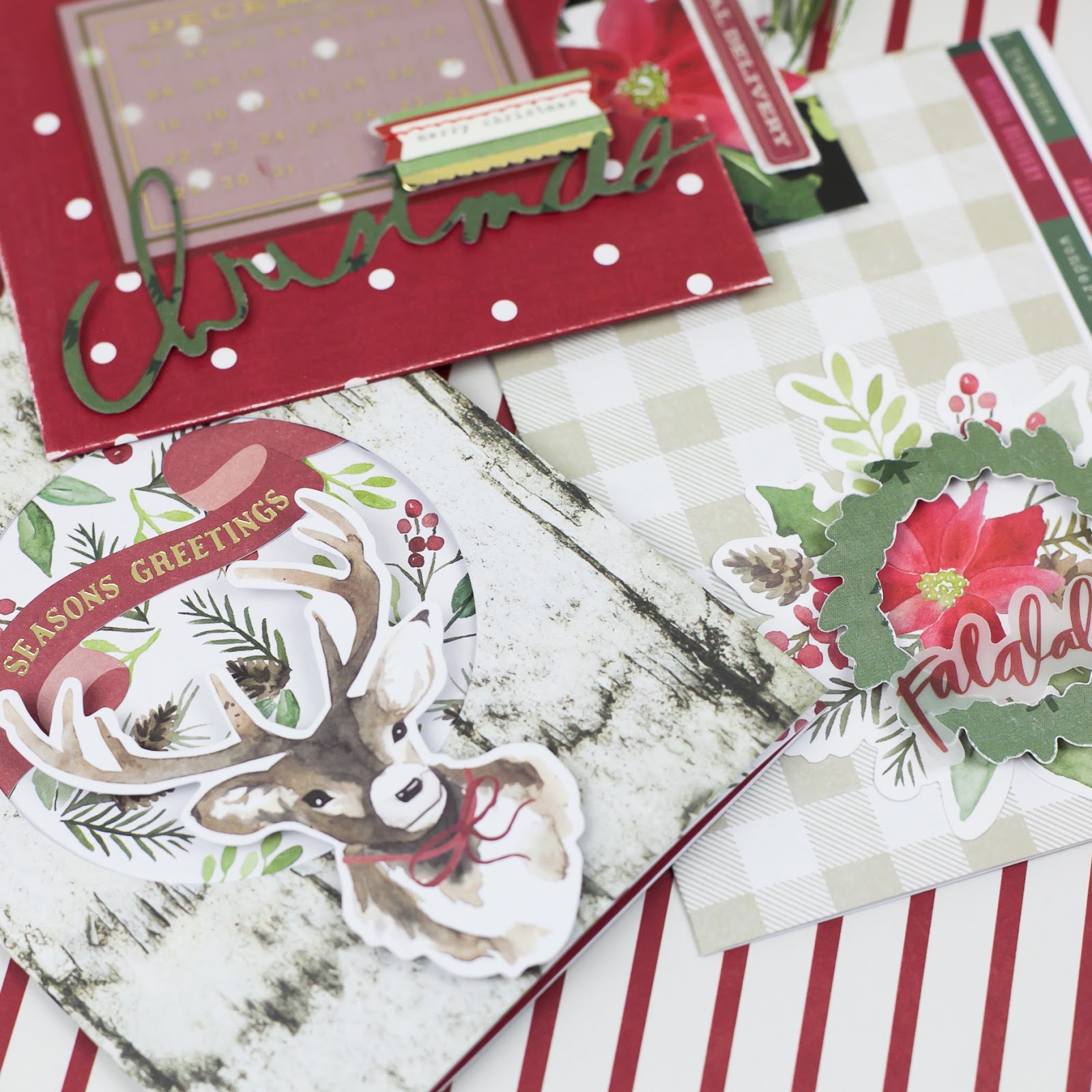 WINTER WONDERLAND I HOLIDAY CARD MAKING - Simple Reflections of my Everyday