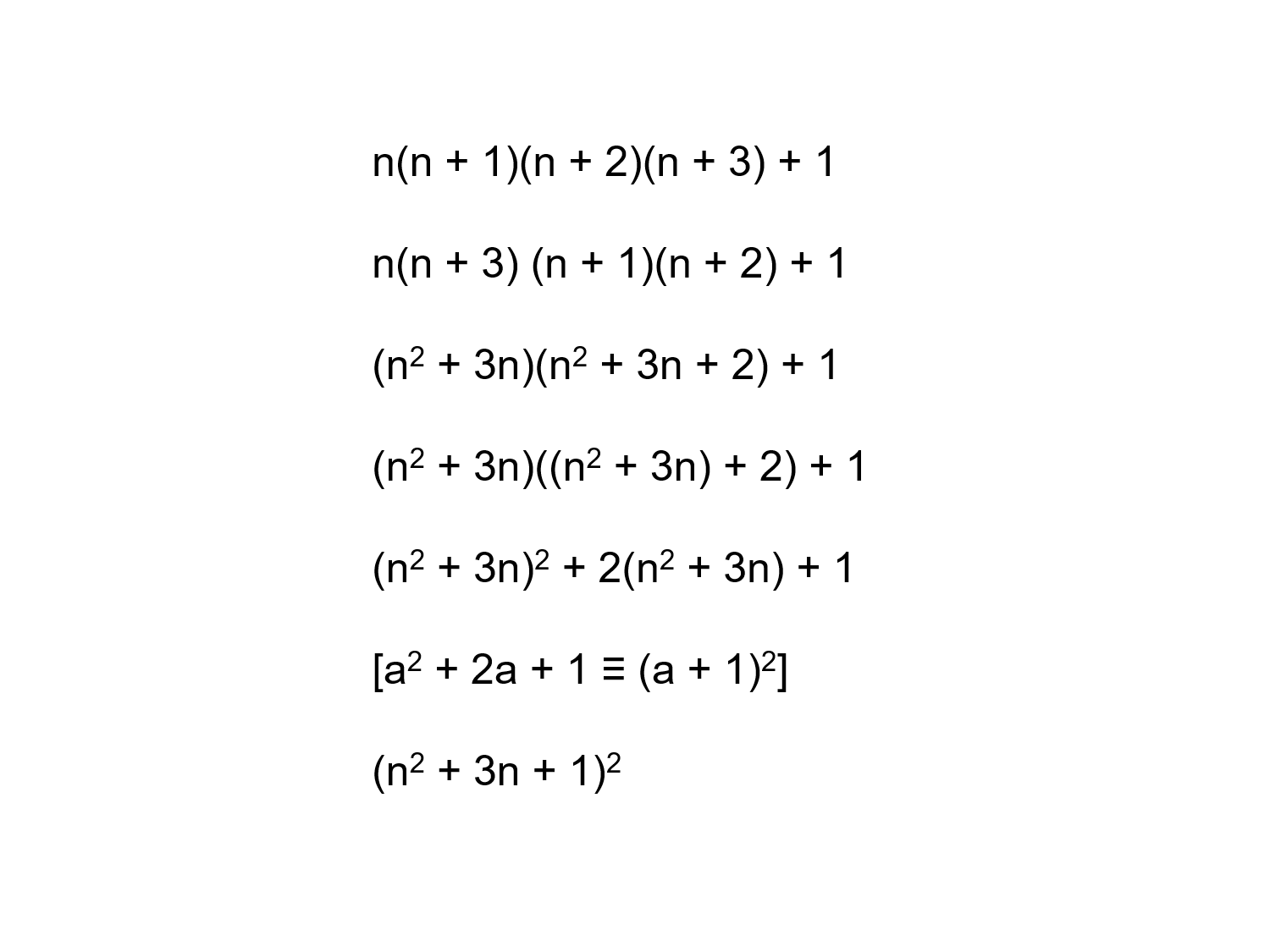 MEDIAN Don Steward mathematics teaching: 4 consecutive numbers mixed ...