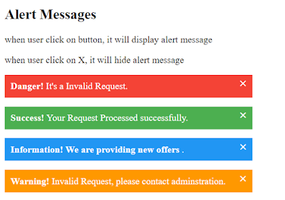 How to create alert messages with CSS | SKPTRICKS