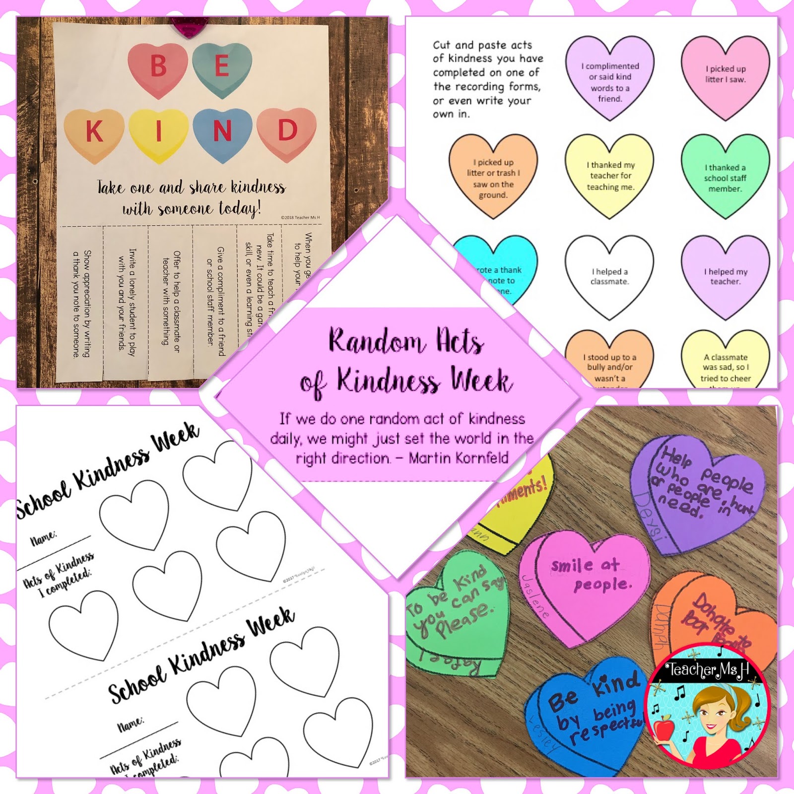 Teacher Ms H ~ Third Is the Word: Random Acts of Kindness in the Classroom
