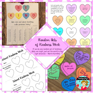 Teacher Ms H ~ Third Is the Word: Random Acts of Kindness in the Classroom