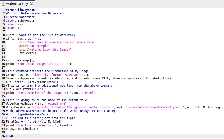 Bala's Blog: Watermark using Composite, Python and Identify