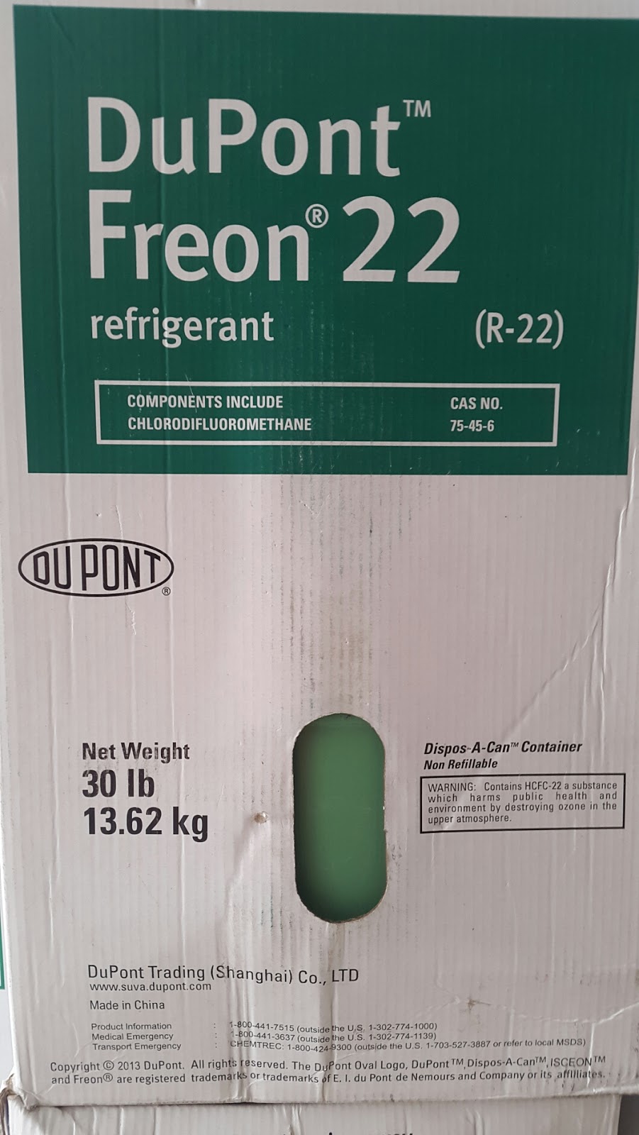 JUAL FREON DUPONT / DUPONT REFRIGERANT GAS