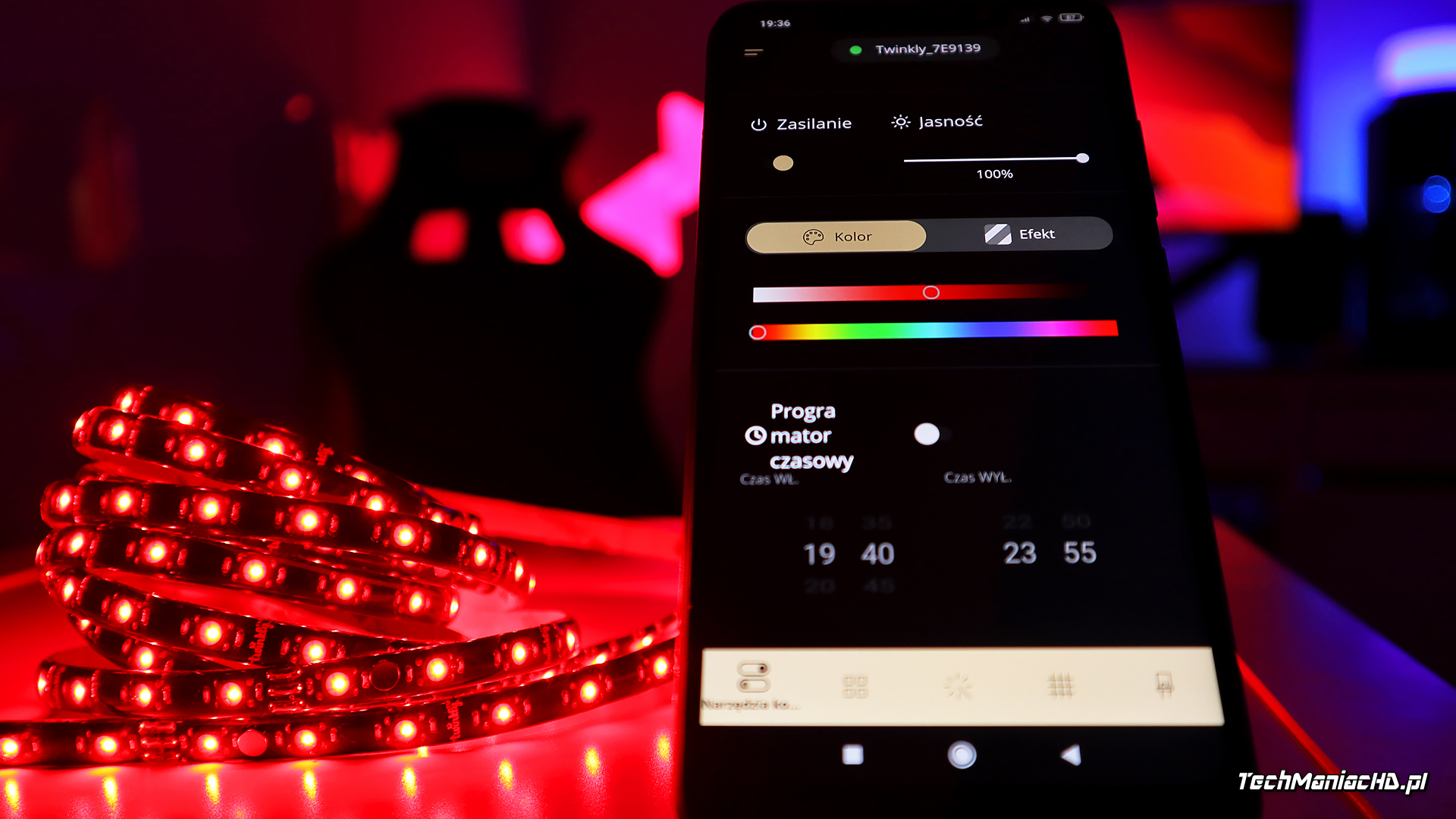 TechManiacHD: Twinkly Line - prawdziwie wielobarwne oświetlenie