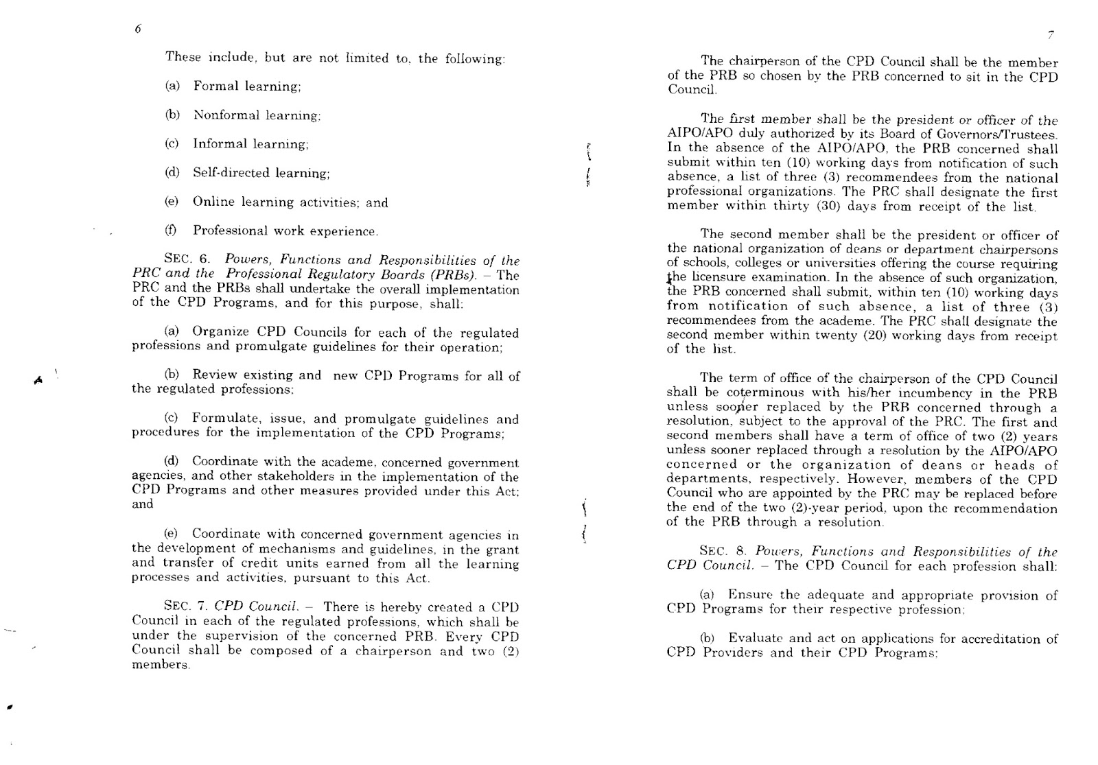 RA No. 10912: Continuing Professional Development Act of 2016 ...