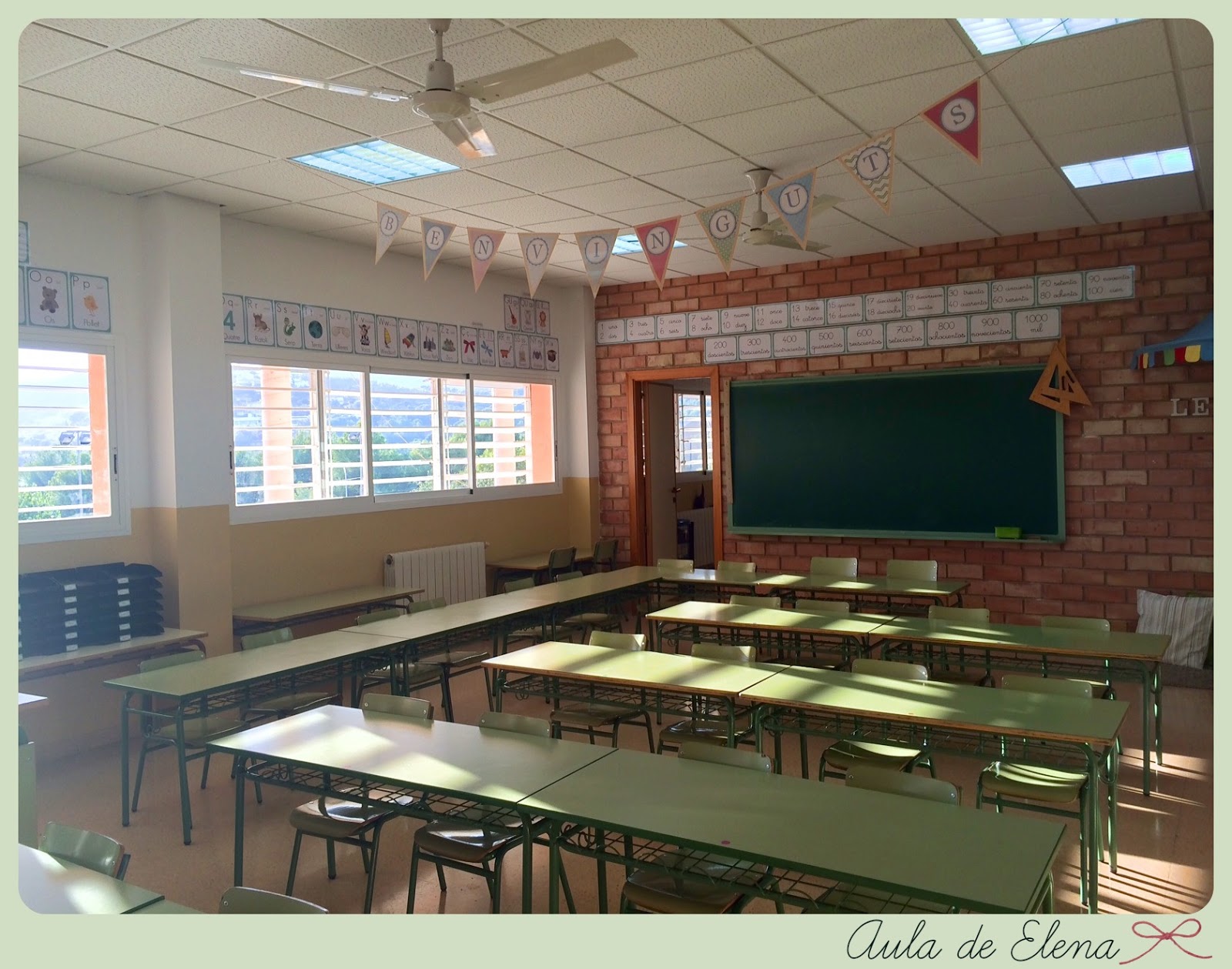 ¡Todo listo para recibir a mis alumnos! - Aula de Elena ¡Todo listo para recibir a mis alumnos! - Aula de Elena