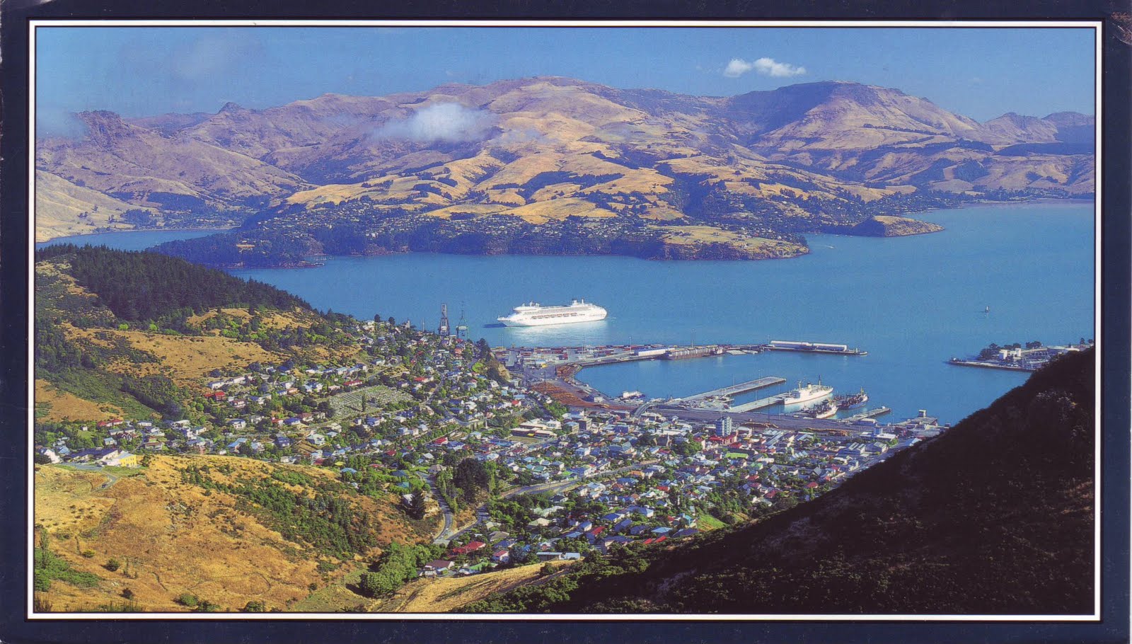 The World in Postcards - Sabine's Blog: Lyttleton Harbour, Christchurch ...