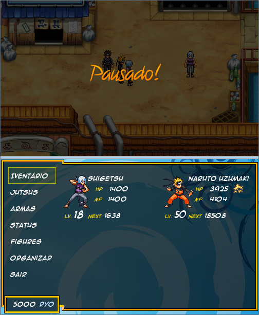NARUTO SHIPPUDEN™ Ninja Action - Rpg Maker XP