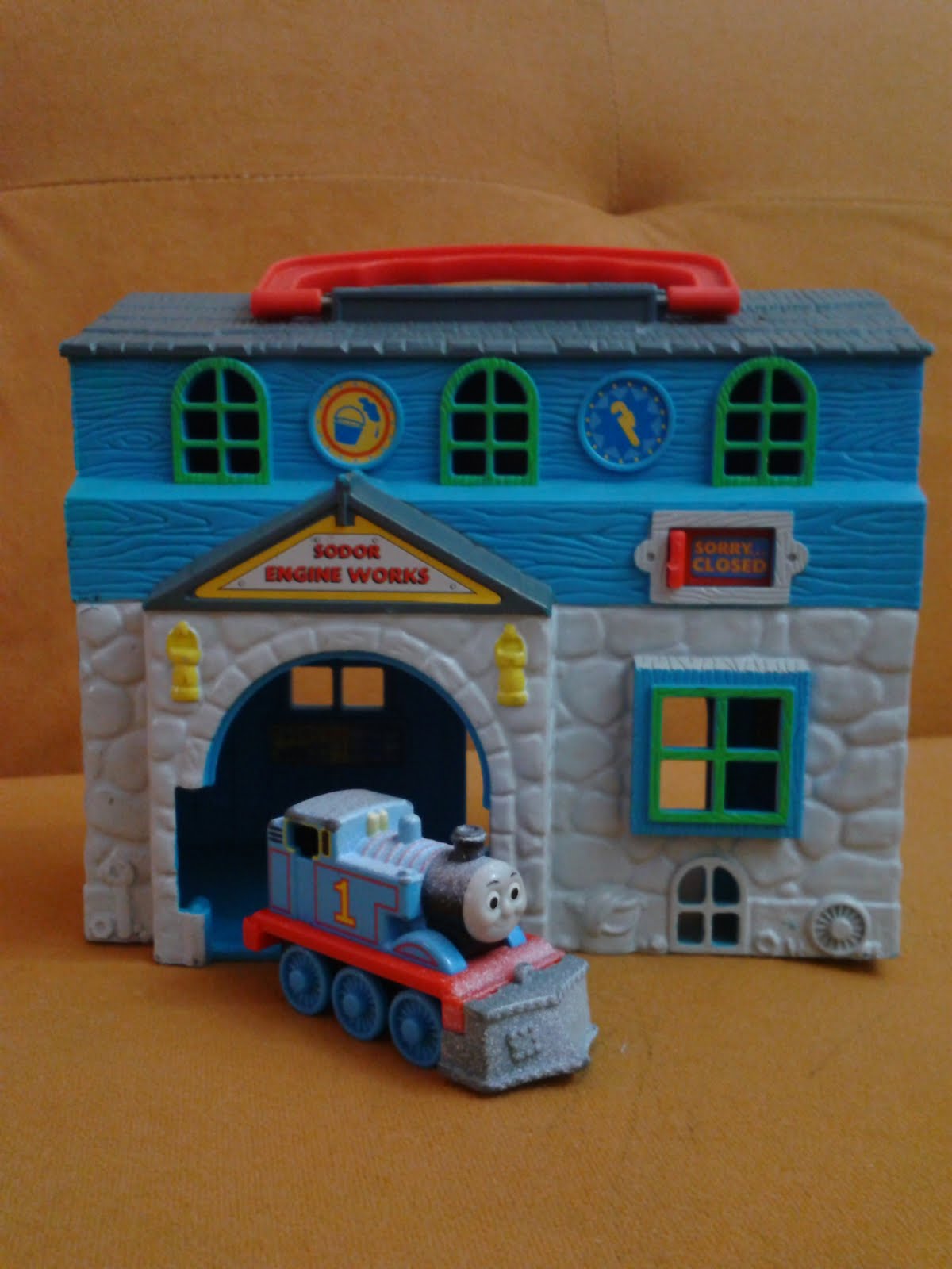 Pu3 Store @~Sold Item~@: Thomas Train Sodor Engine Works Station