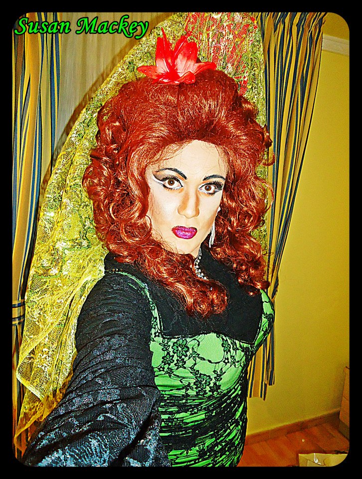 ARTISTA SUSAN MACKEY: CARNAVAL DE SITGES 2013 FIESTA LA MANTILLA MISS ...