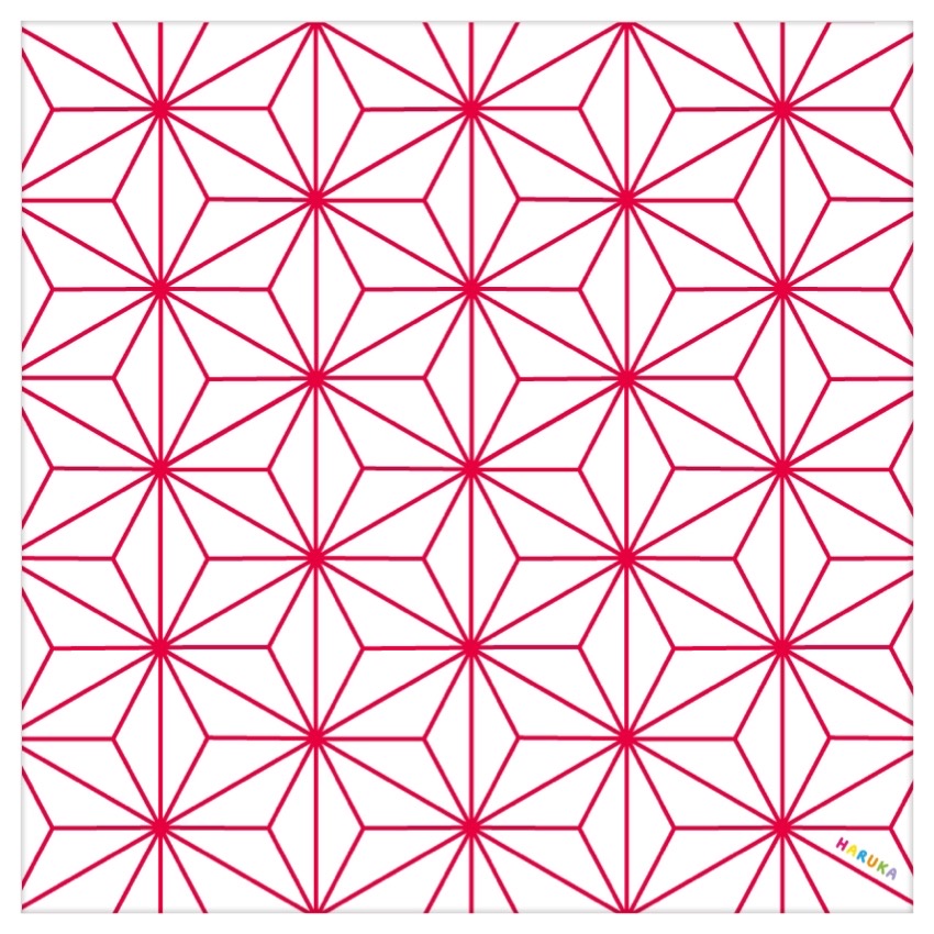 「ASANOHA」Estampado tradicional japonés, ¿qué significado tiene?