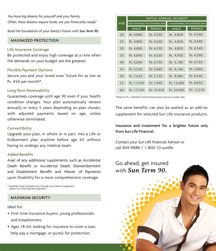LEX MURILLO blog and portfolio: SUNLIFE FINANCIAL production brochures