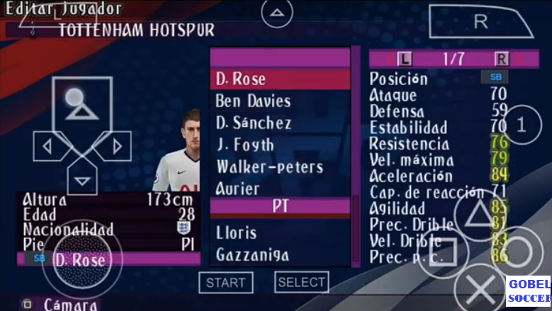 Download E Football PES 2020 PPSSPP Terbaru - Gobel Soccer